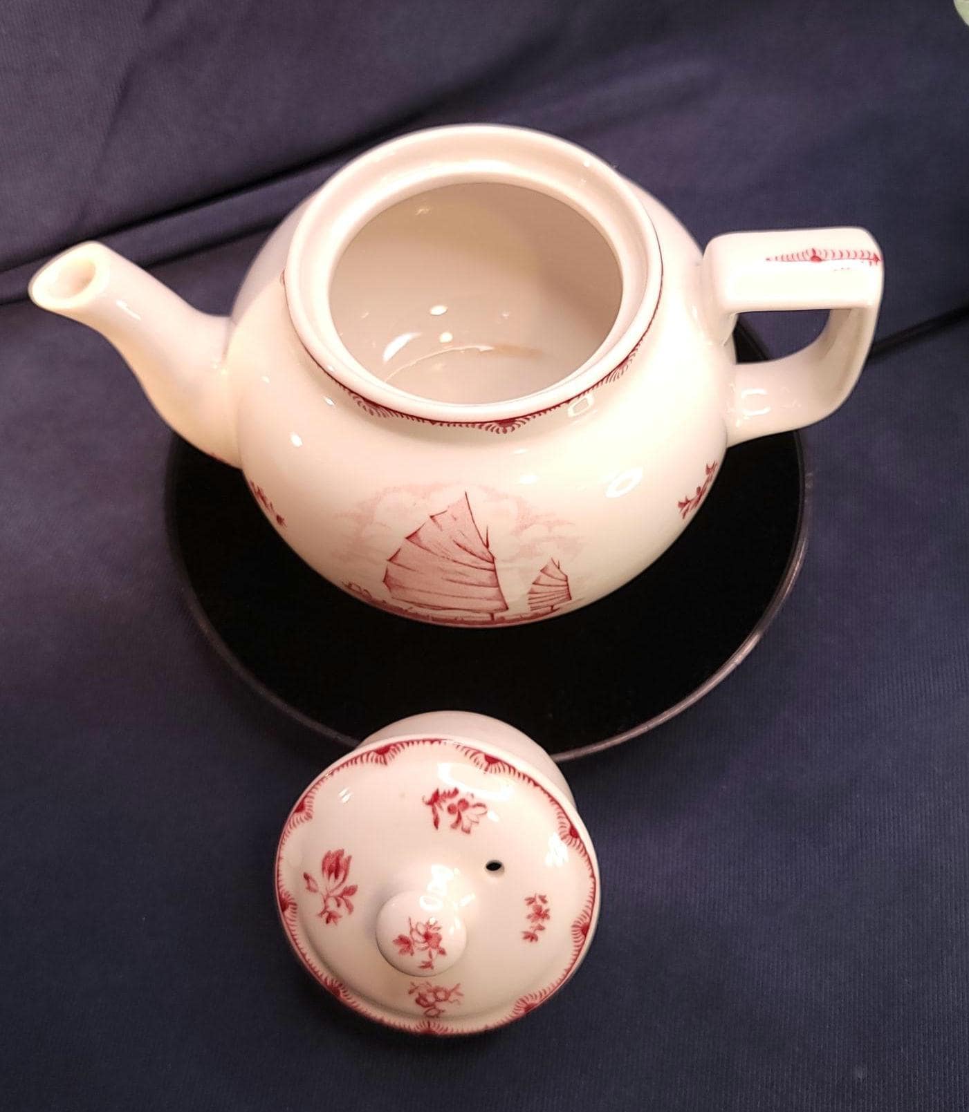 RARE - VTG - Town Sterling China / Walker - Service Ware - Teapot With ...