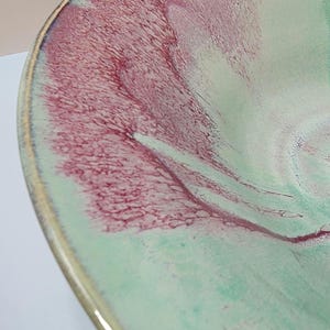 Jason Silverman Art Studio Pottery Large Serving Pottery Bowl Purple ...