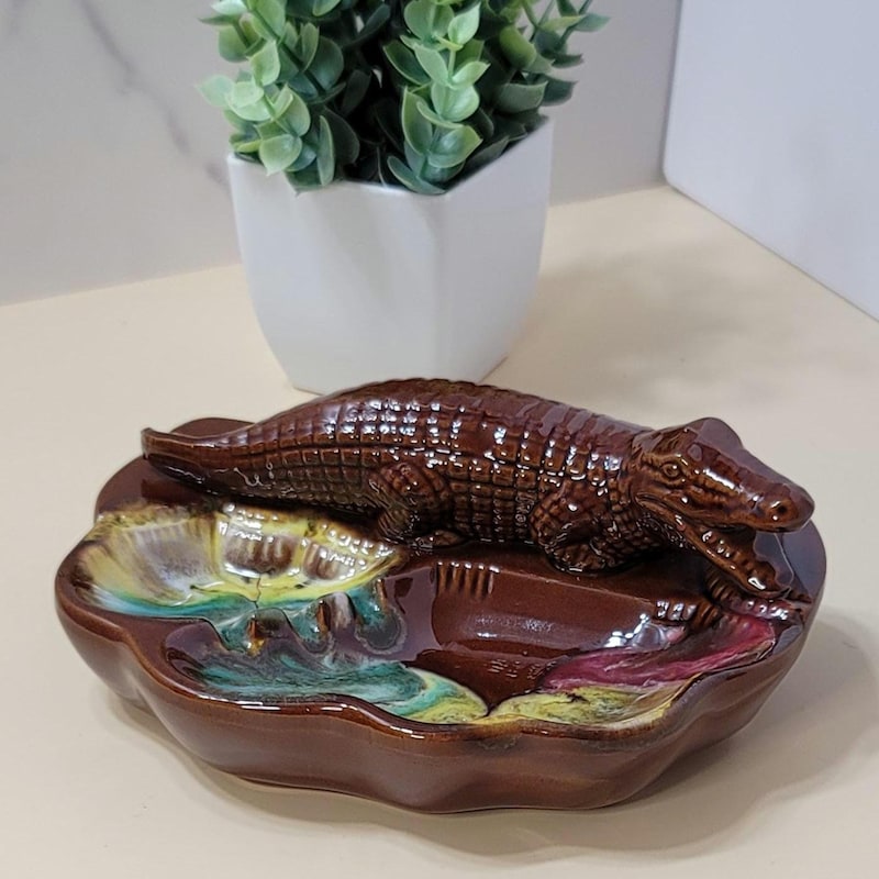 Alligator Planter - Etsy