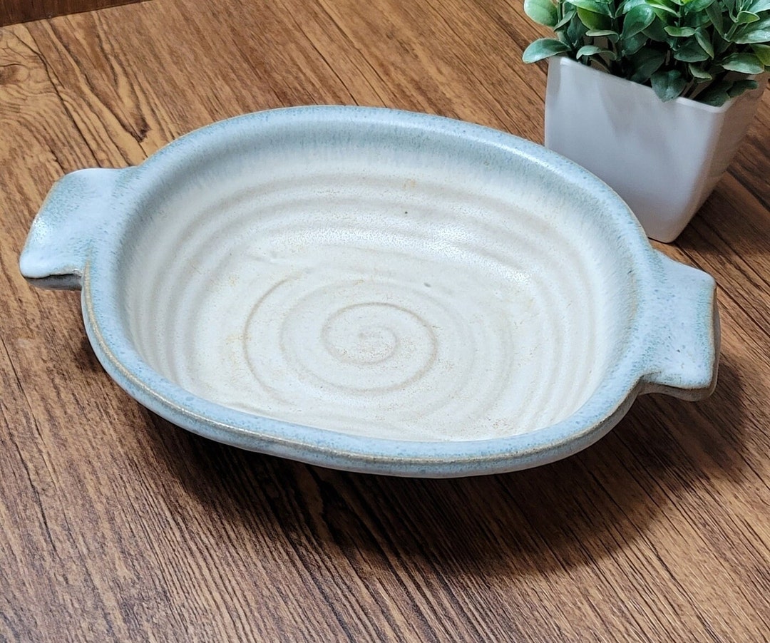 Erik Hertz Pottery - Square Pottery Dish With Handles - 1980s - Etsy