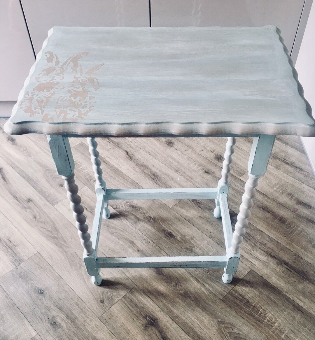 Stunning Barley Twist Pie Crust Table - Etsy UK