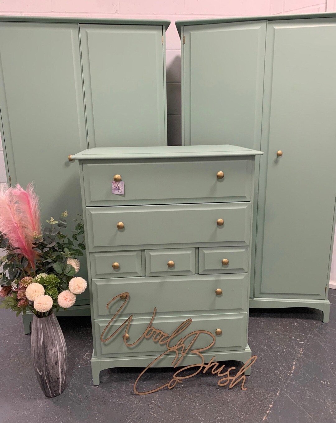 Stag Minstrel Bedroom Set 2 Wardrobes and a Tall Boy - Etsy