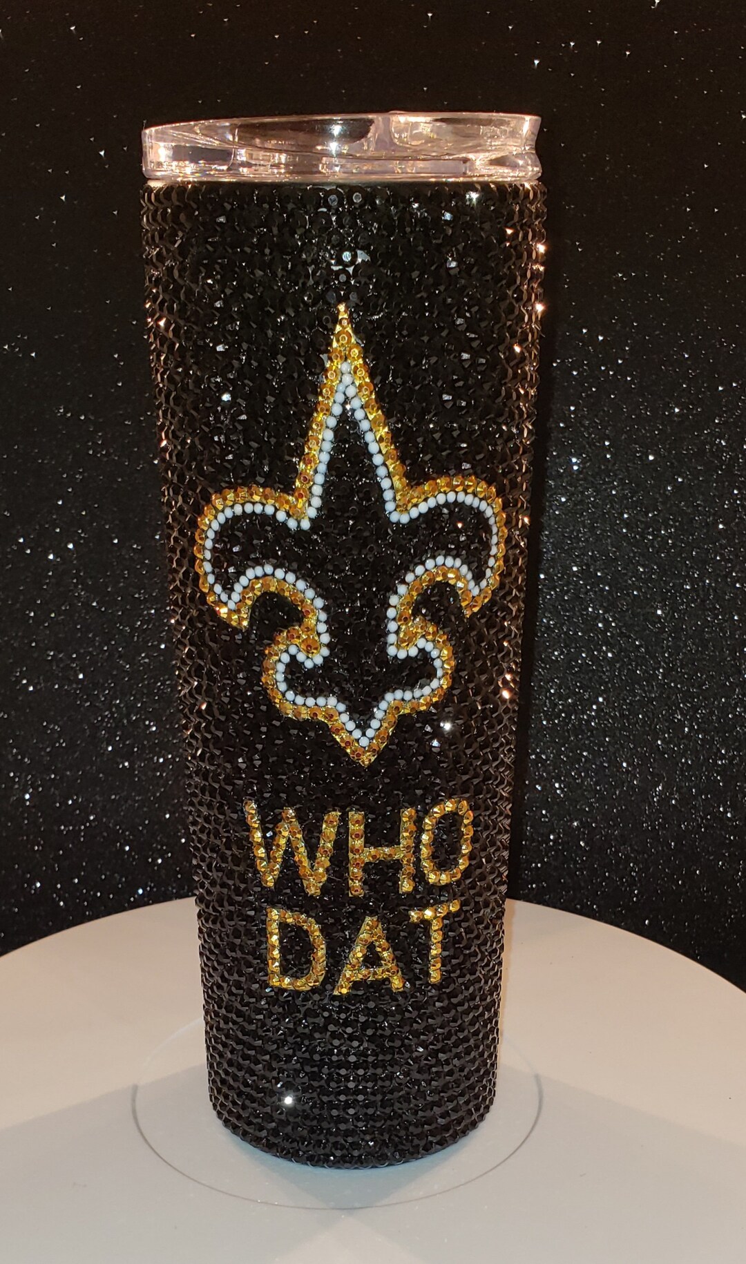 Custom Personalized Saints Bling Tumbler! - Etsy
