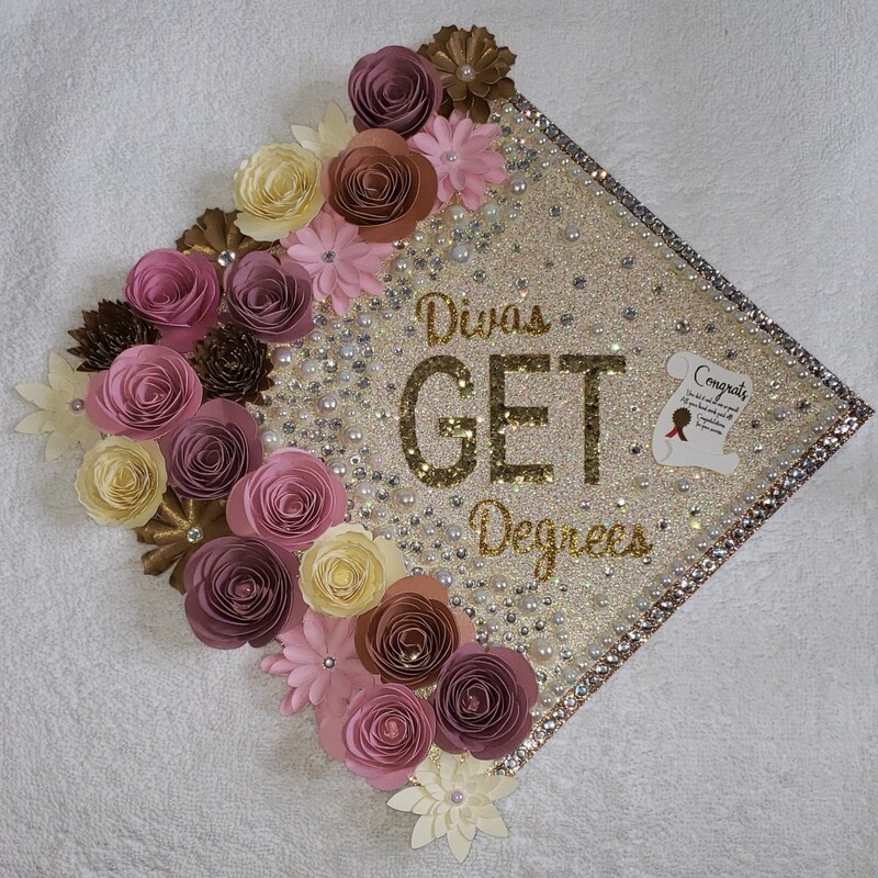 Bling Graduation Cap - Etsy