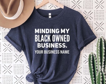 Black Owned T Shirt - Etsy
