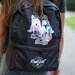 Roller Skate Backpack, Roller Skate Accessory, Black Backpack, Roller ...