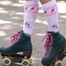 Socks for Roller Skating 70s Style Socks Knee High Socks - Etsy