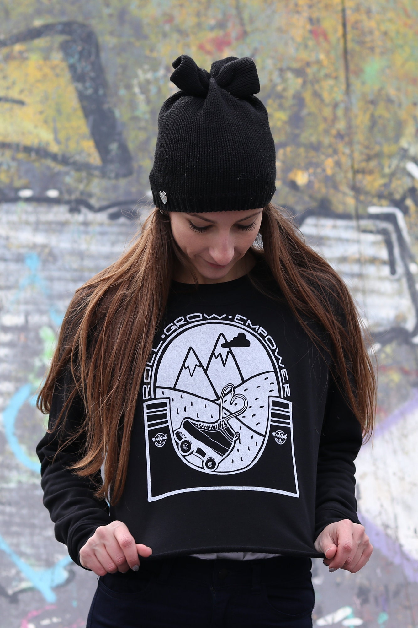 Crop Sweatshirt, Roller Skate Apparel, Activewear, Sportswear, Sports ...