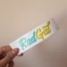Roller Skate Stickers, Pack of 5, Vinyl Stickers, Radgal Skate Stickers ...