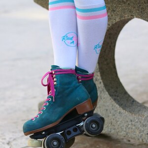 Roller Skate Socks Knee High Socks Skate Socks Stripe | Etsy