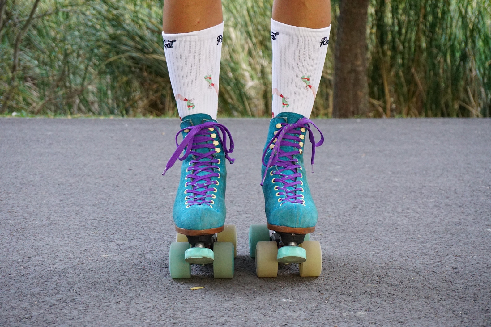 Mid Calf Socks Roller Skate Socks Girls's Socks - Etsy