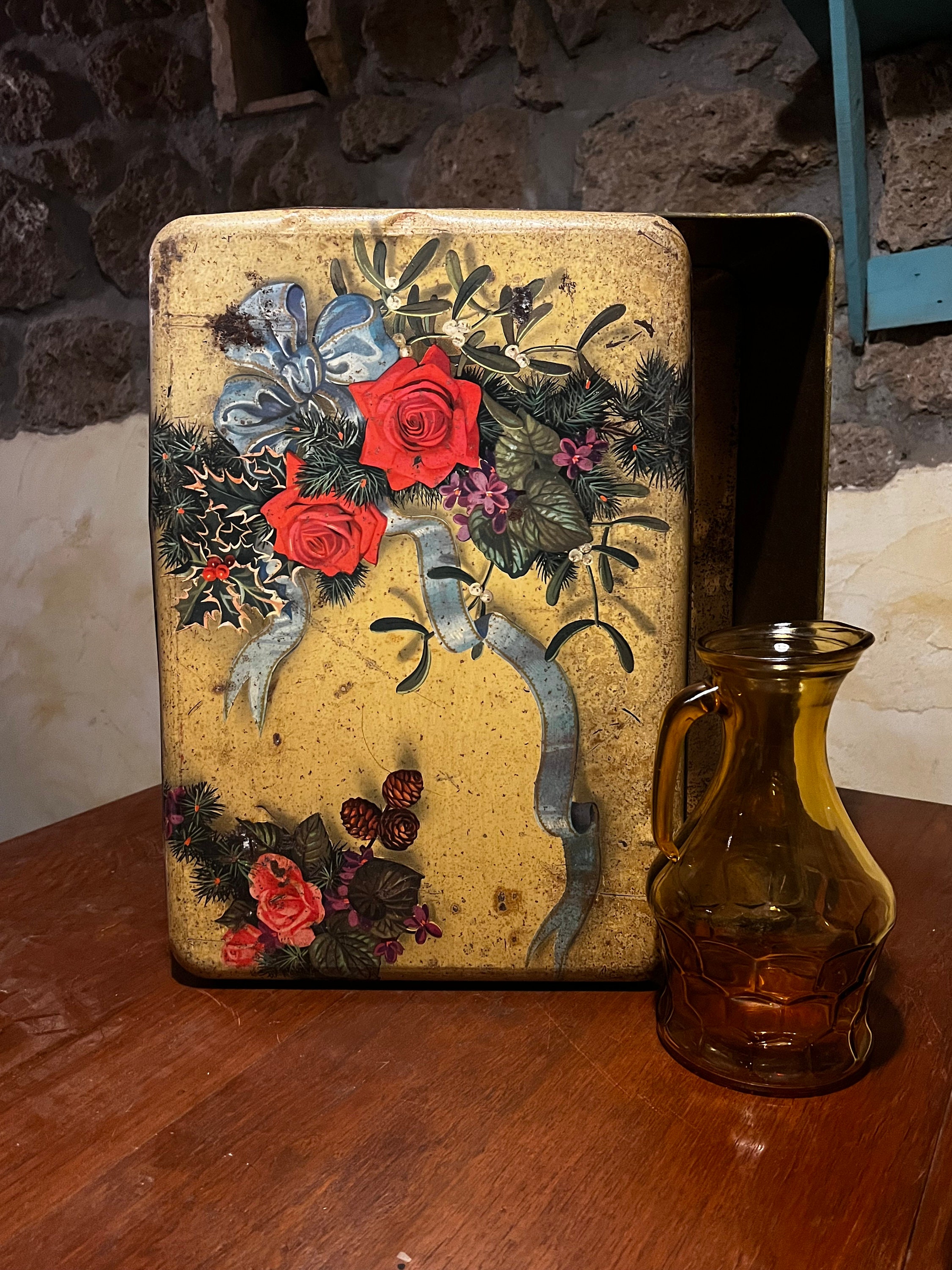 Motta Christmas Extra Large Vintage Italian Tin Box - Etsy