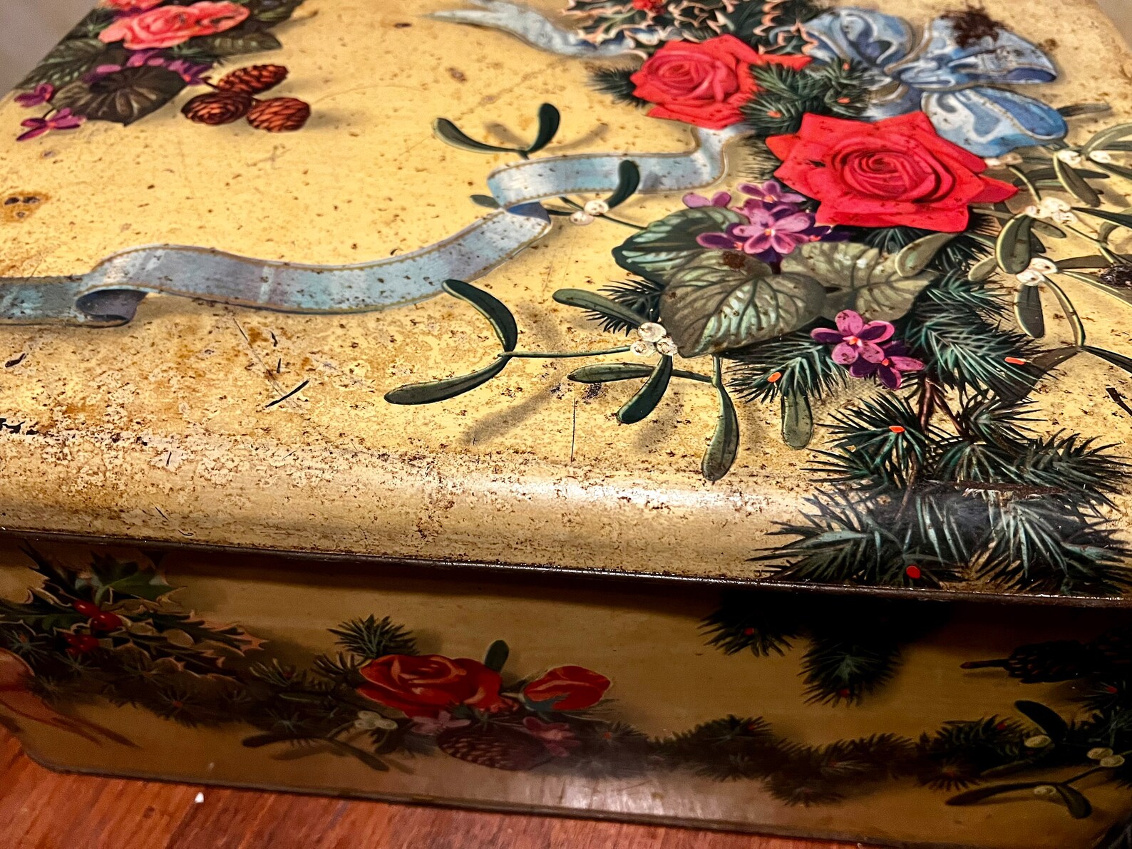 Motta Christmas Extra Large Vintage Italian Tin Box - Etsy