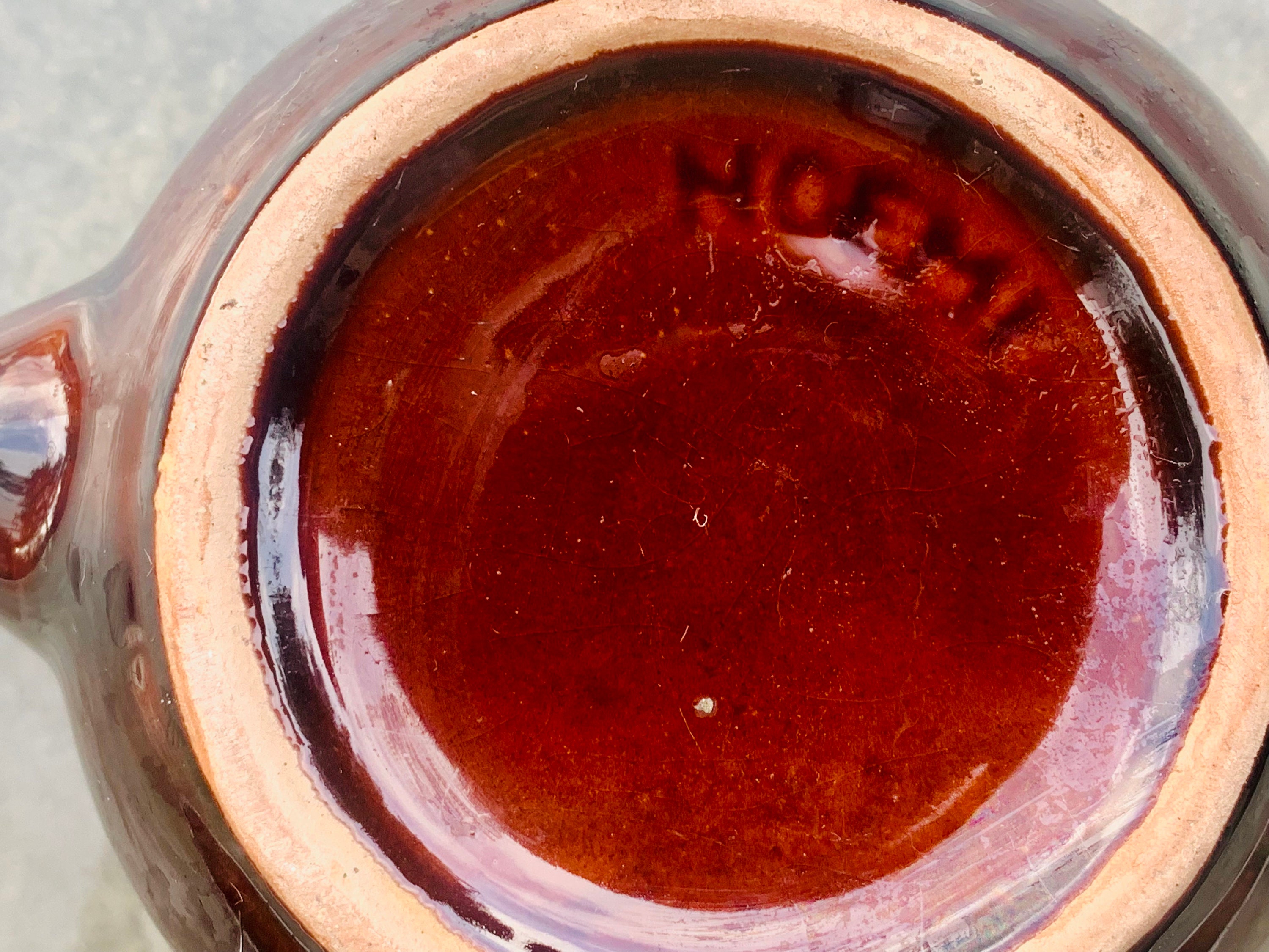 Terracotta Teapot Beautiful Antique Teapot in Brown Glazed Terracotta ...