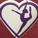 Dance Decal - Dancer Decal - Dance Heart Decal - Vinyl Decal - Car ...