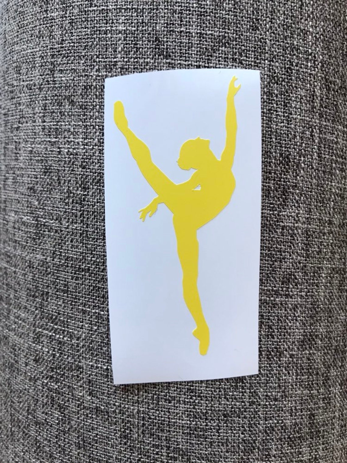 Ballet Dancer Vinyl Decal: Car, Laptop, Water Bottle Sticker - Etsy