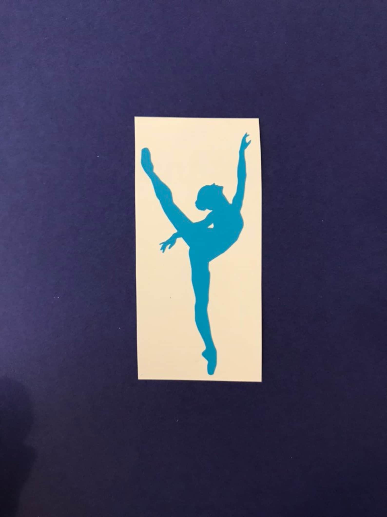 Ballet Dancer Vinyl Decal: Car, Laptop, Water Bottle Sticker - Etsy