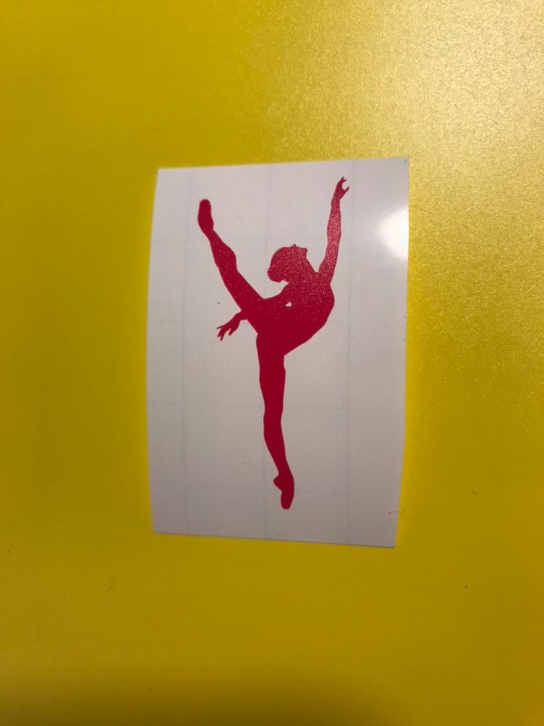 Dance Decal Dancer Sticker Car Decal Car Decoration - Etsy