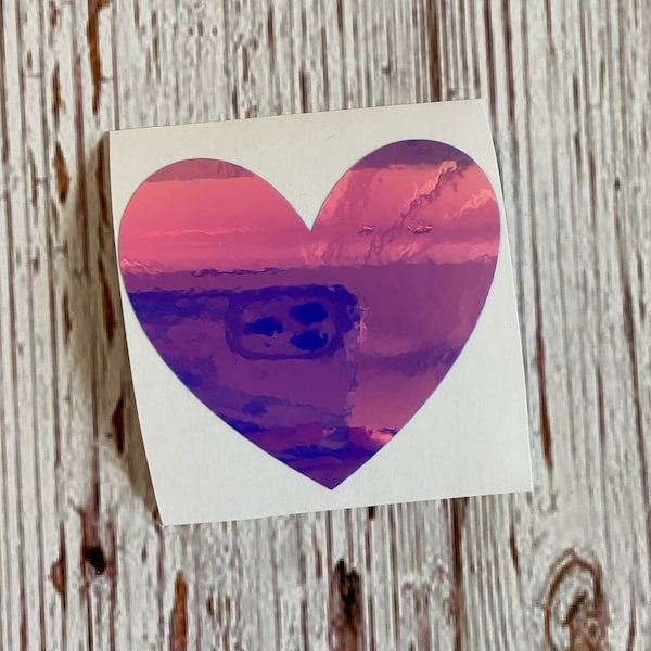 Heart Car Decal - Etsy