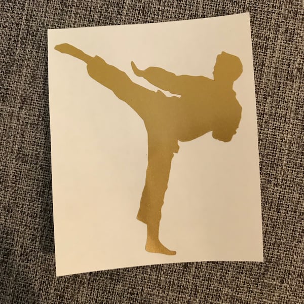 Karate Sticker - Etsy