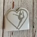 Dance Decal Dancer Decal Dance Heart Decal Vinyl Decal Car Decoration ...