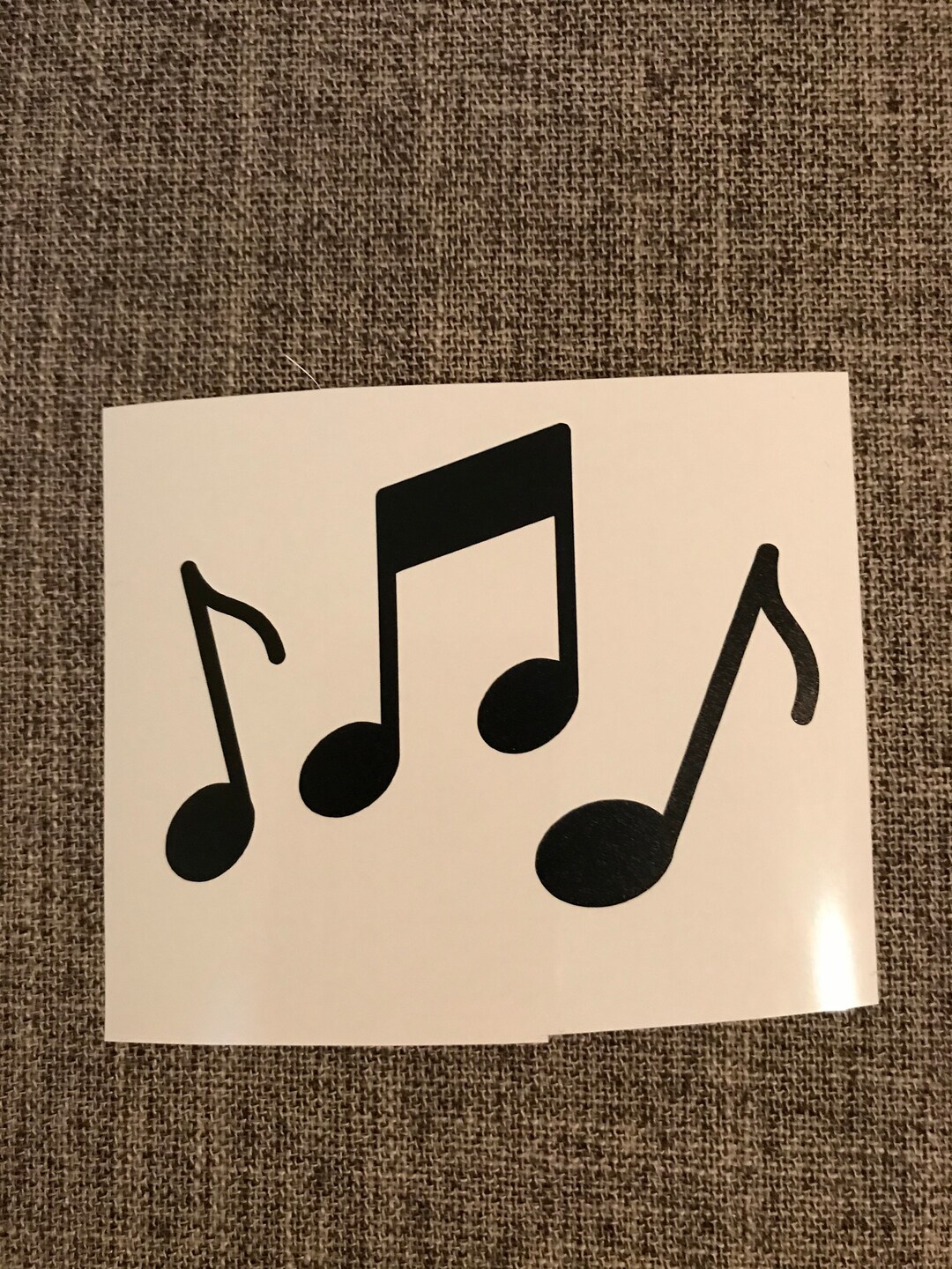Individual Music Notes Decal Musical Vinyl Decal Car Decoration Water ...
