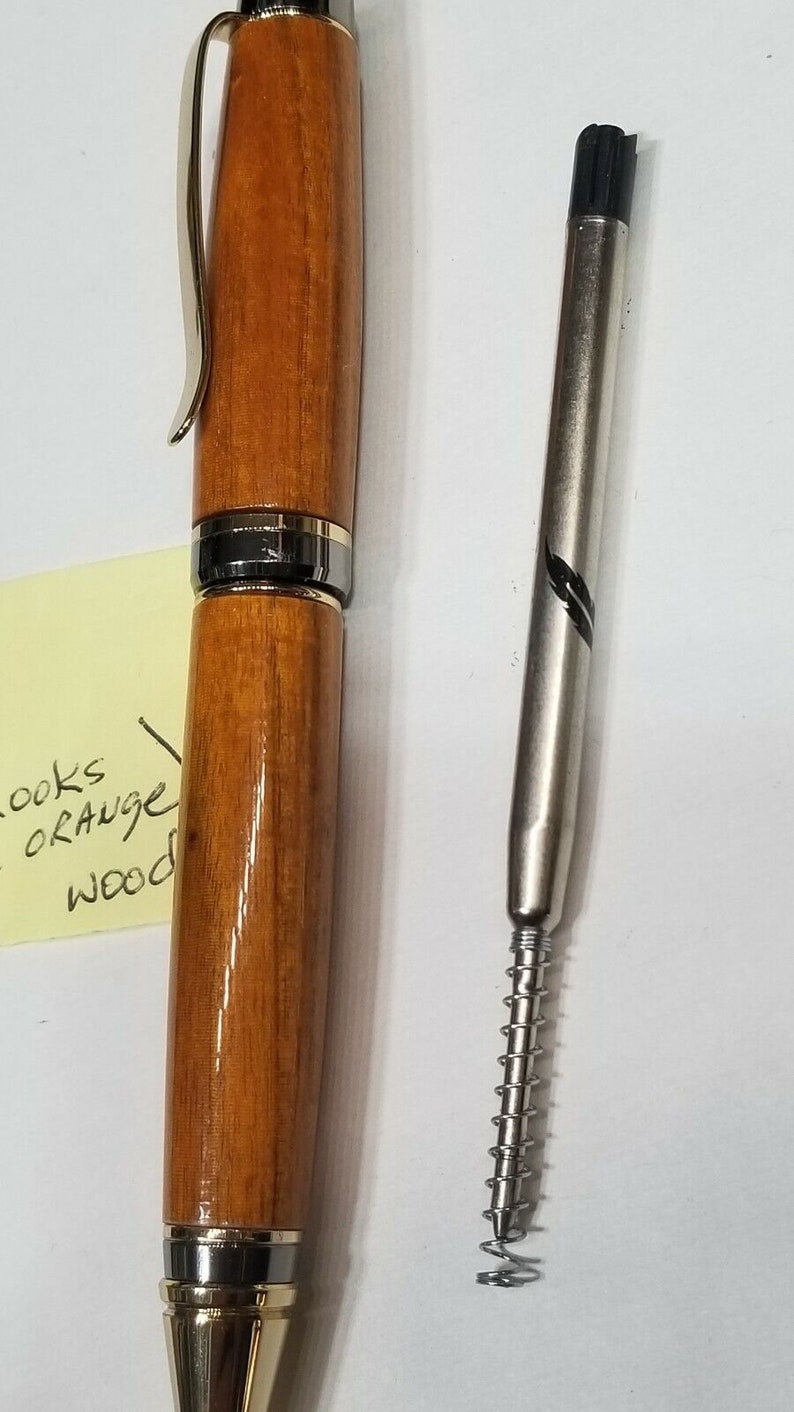 6 VARIETIES Big Ben Pens HANDMADE RARE Wood Refill Bonus Case Polished ...