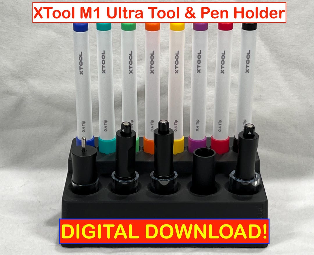 Xtool M1 Ultra Tool and Pen Holder STL File - Etsy