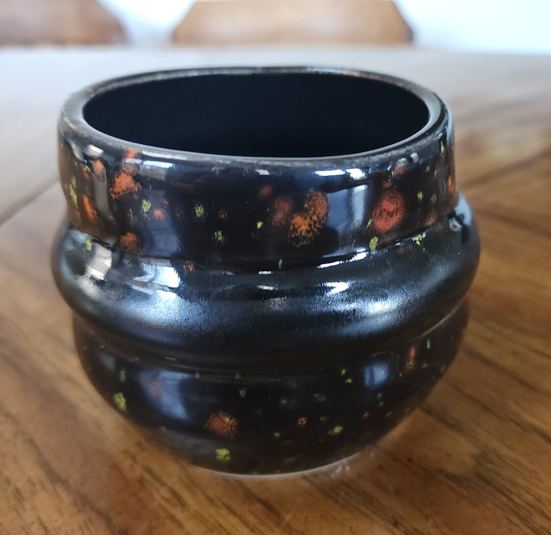 Party at Midnight 2 - Small Wheel Thrown Pot With a Curvy Exterior ...