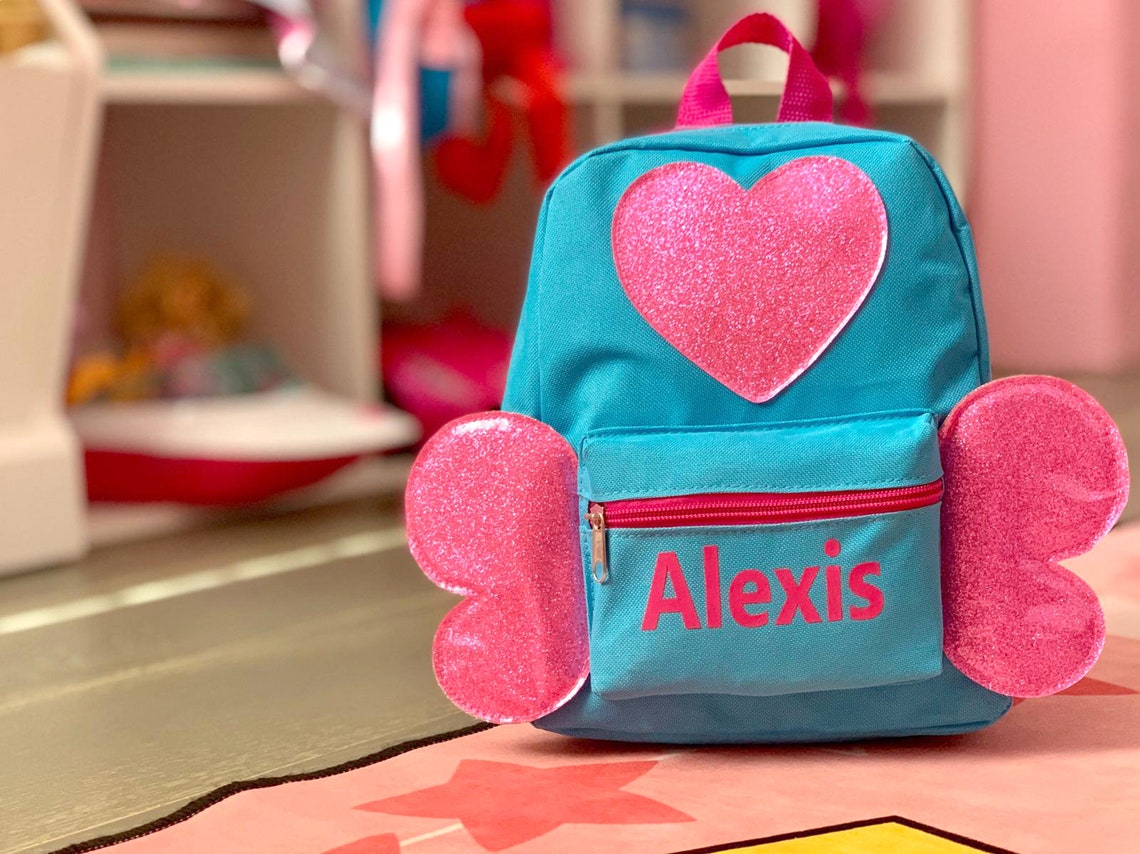 Personalized Girls' 10 Inch Mini Toddler Backpack - Etsy