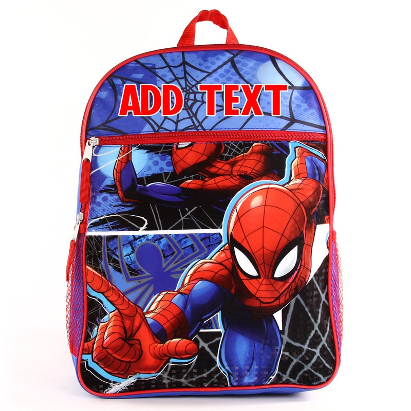 Spiderman School Backpack - Etsy