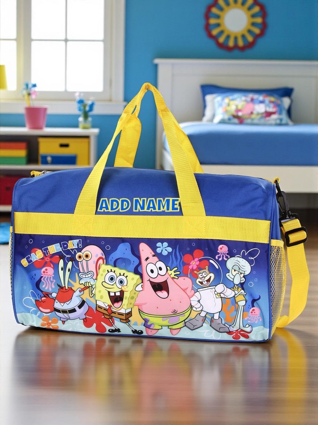 Personalized Duffel Bag for Kids - Travel, Sleepover Overnight Bag ...