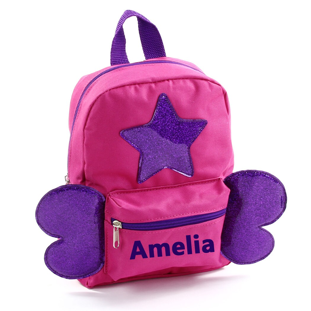 Personalized Girls' 10 Inch Mini Toddler Backpack - Etsy