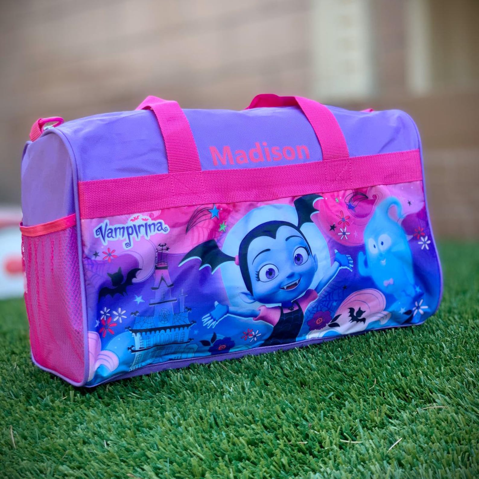 Personalized Duffel Bag for Kids - Travel, Sleepover Overnight Bag ...