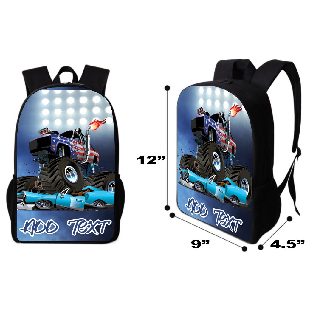 Personalized Full Color Kids Backpacks / Lunch Bag / Duffel - Etsy
