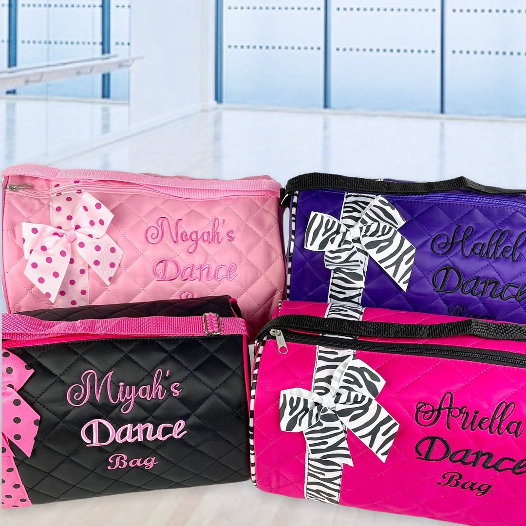 Dance Duffel Bag With Personalized Embroidery - Etsy