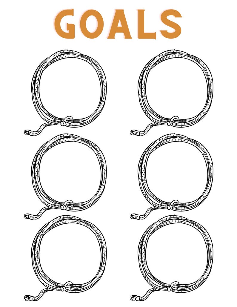 2025 Rodeo Planner - Etsy