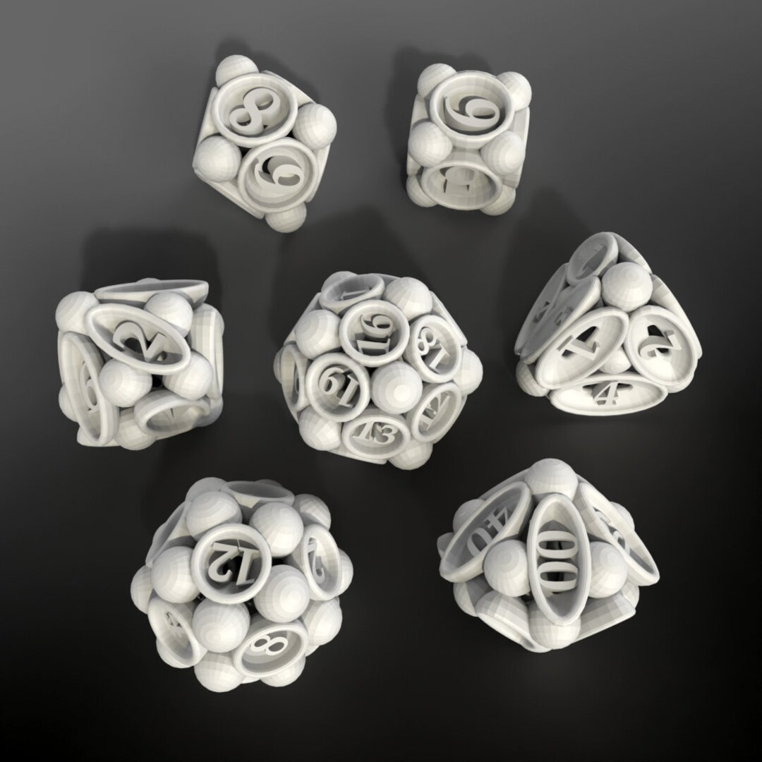 Spore Dice .STL Print Files - Etsy