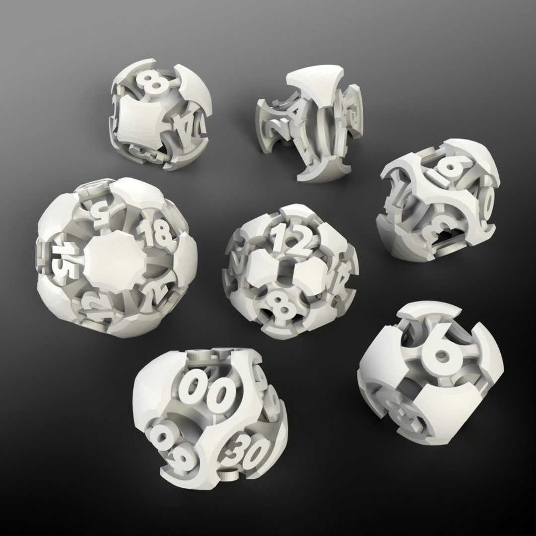 Chord Dice .STL Print Files - Etsy
