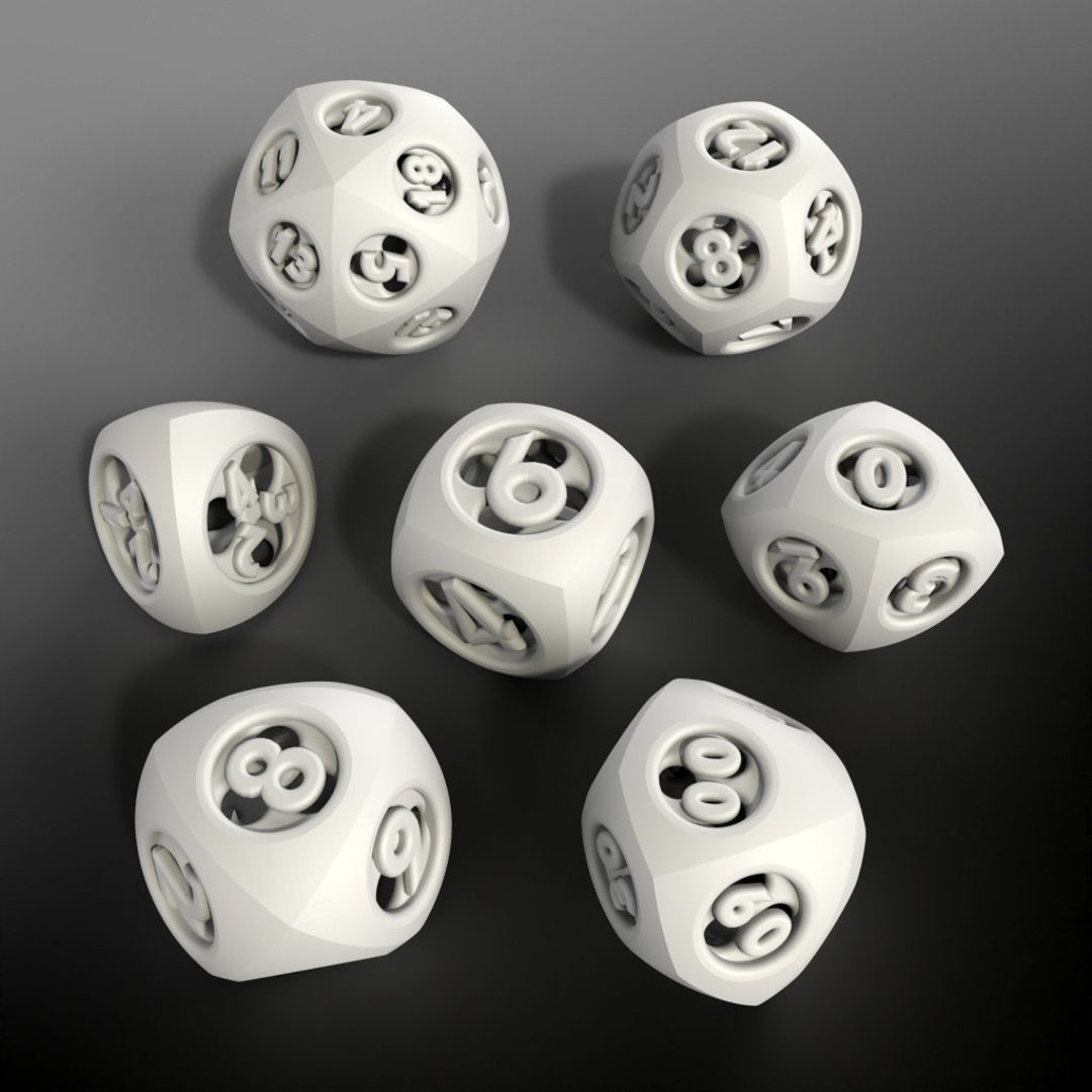 Overstuffed Dice .STL Print Files - Etsy