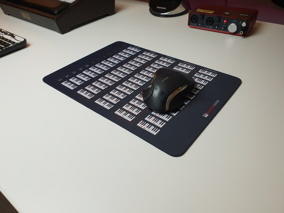 Piano Chords Mousepad | Etsy