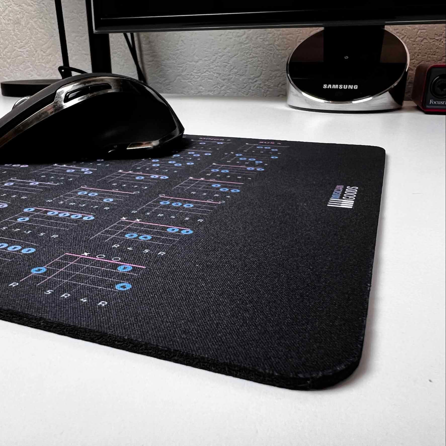 Guitar Chords Chart Mousepad - Etsy