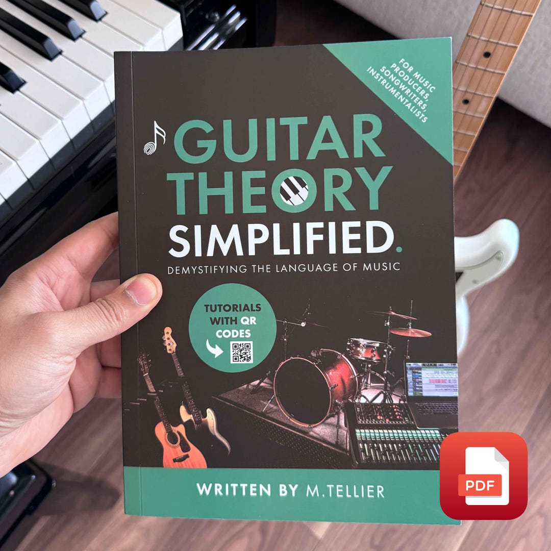 Guitar Theory Simplified E-book - Music Theory Guide for Guitarists ...