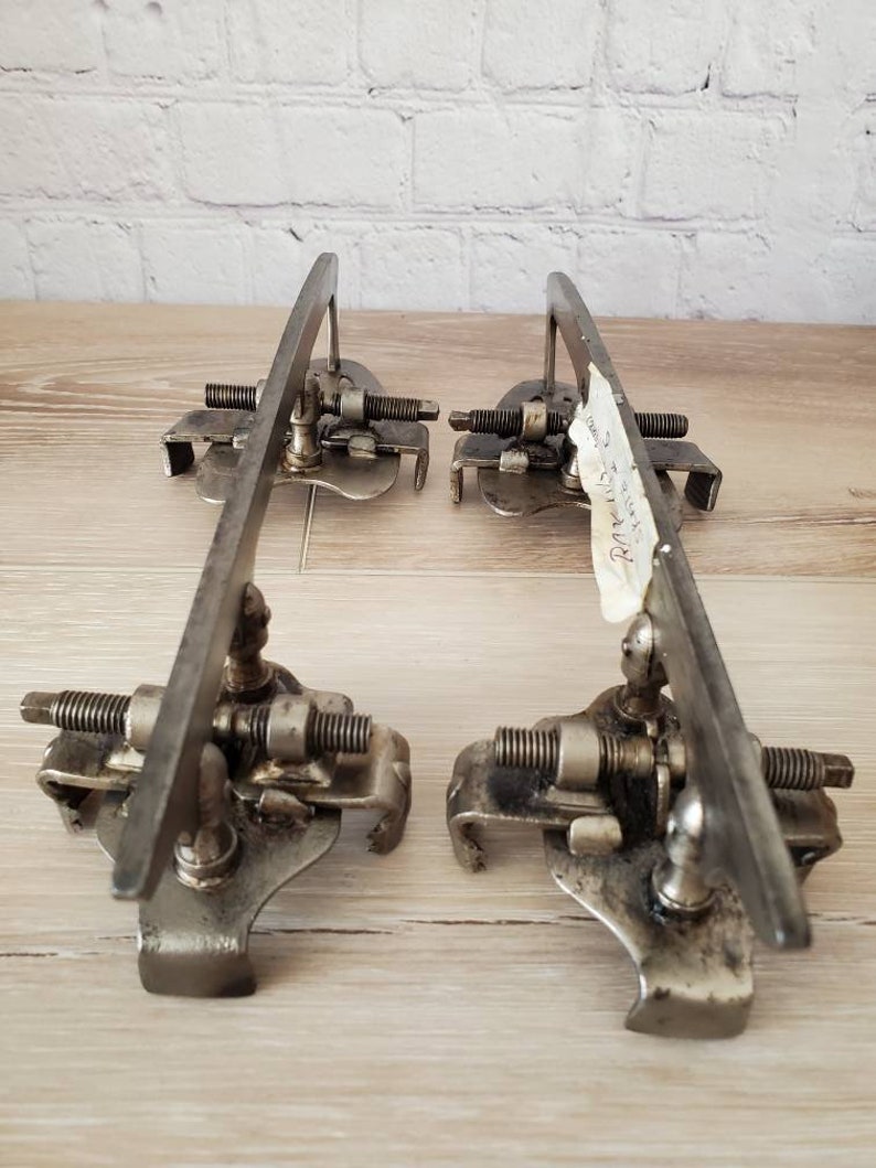 Vintage Hockey Skates Clamp Front and Back. Mentor Kovopal - Etsy