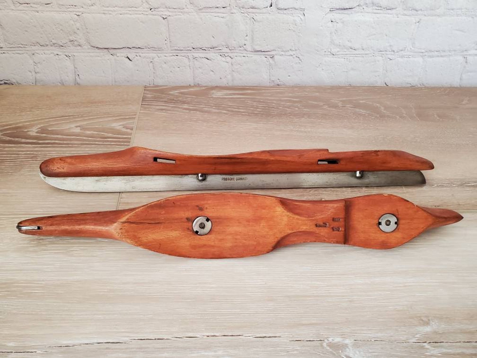 Museum Quality Antique Dutch Style Ice Skates Pristine - Etsy