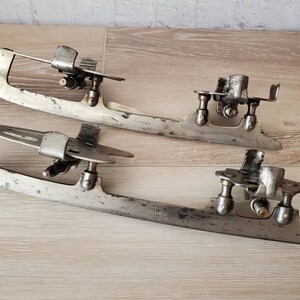 Vintage Hockey Skates Clamp Front and Back. Mentor Kovopal | Etsy