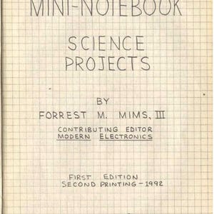 Engineer’s Mini-notebook: Science Projects (PDF) - Forrest M. Mims III - Etsy