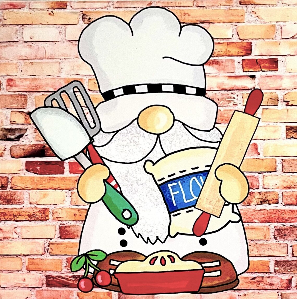 Baking Kitchen Gnome - Etsy