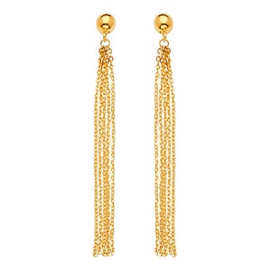 Fringe Earring - Etsy