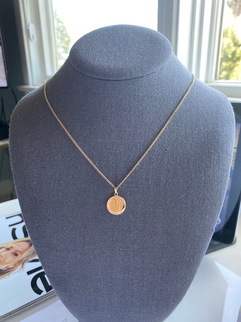 1.5mm 14K Yellow Gold Flat Open Spiga Wheat Chain Necklace | Etsy